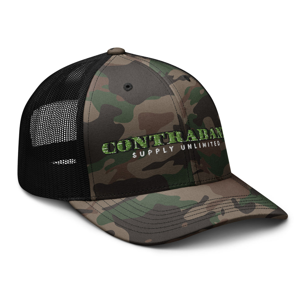 Contraband trucker camo (green) – Contraband Supply Unlimited